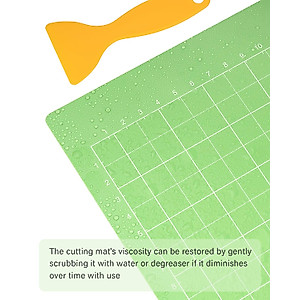 Gwybkq Cutting Mat for Cricut Joy Xtra 12x8.5in 6 Pack Variety Adhesive (Standard & Light Grip) Reusable Craft Cutting Mats Sticky Accessories Replacement for Cricut Maker & Explore