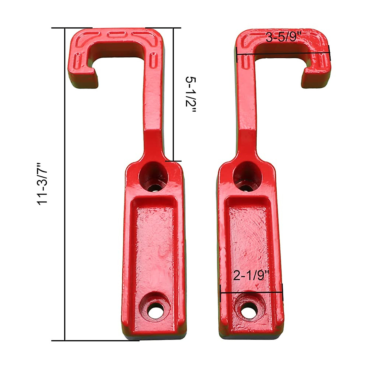 StarONE Front Tow Hooks Fit for 2011-2022 Grand Cherokee WK2,Red