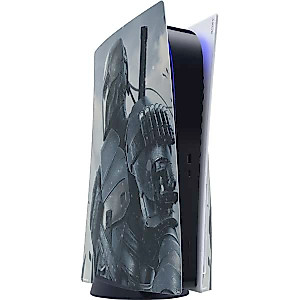 Skinit Decal Gaming Skin Compatible with PS5 Console - Officially Licensed Warner Bros Deathstroke Design