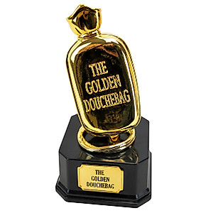 BigMouth Inc The Golden Douchebag Trophy