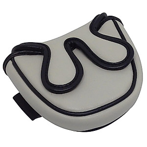 ReadyGOLF Mudflap Girl Embroidered Grey Putter Cover Mallet