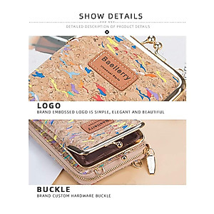 GXF-BAELLERRY Ladies Long Wallet Large Capacity Fashion Mobile Phone Bag Shoulder Messenger Bag (Color : 07)