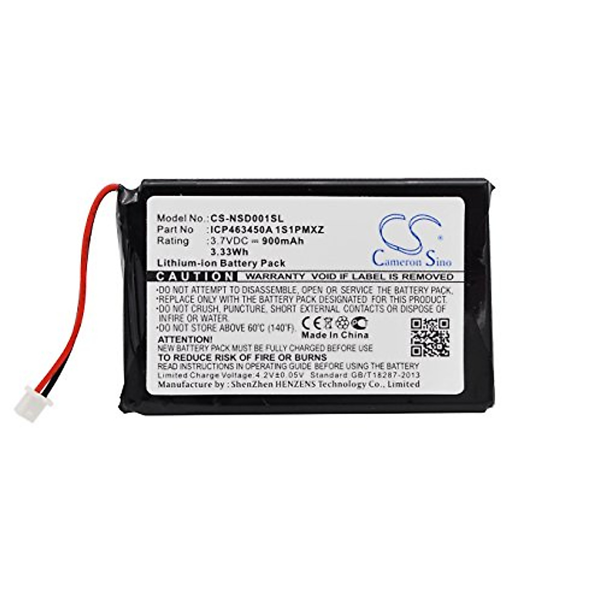 Cameron Sino 900mAh Battery for INSGINIA NS-HD01A