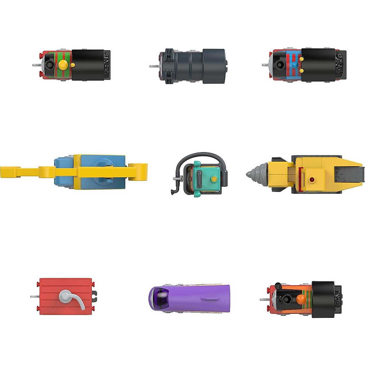 Thomas & Friends Diecast Toy Train Set Mystery of Lookout Mountain Track Playset with 7 Push-Along Engines for Pretend Play Kids Ages 3+ Years