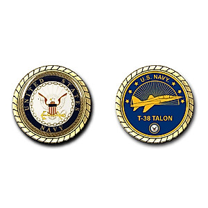 US Navy T-45 Goshawk Challenge Coin Officially Licensed