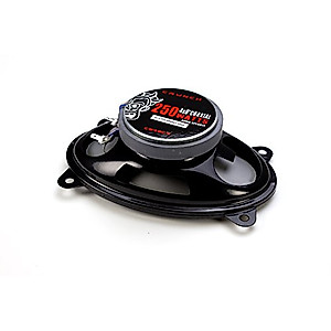 Crunch CS46CX CS Series Speakers (4" x 6", Coaxial, 250 Watts max)
