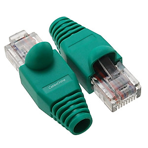 CablesOnline 6-Pack 10/100 4-Pair Ethernet Green Loopback Plugs, TS-UL02-6