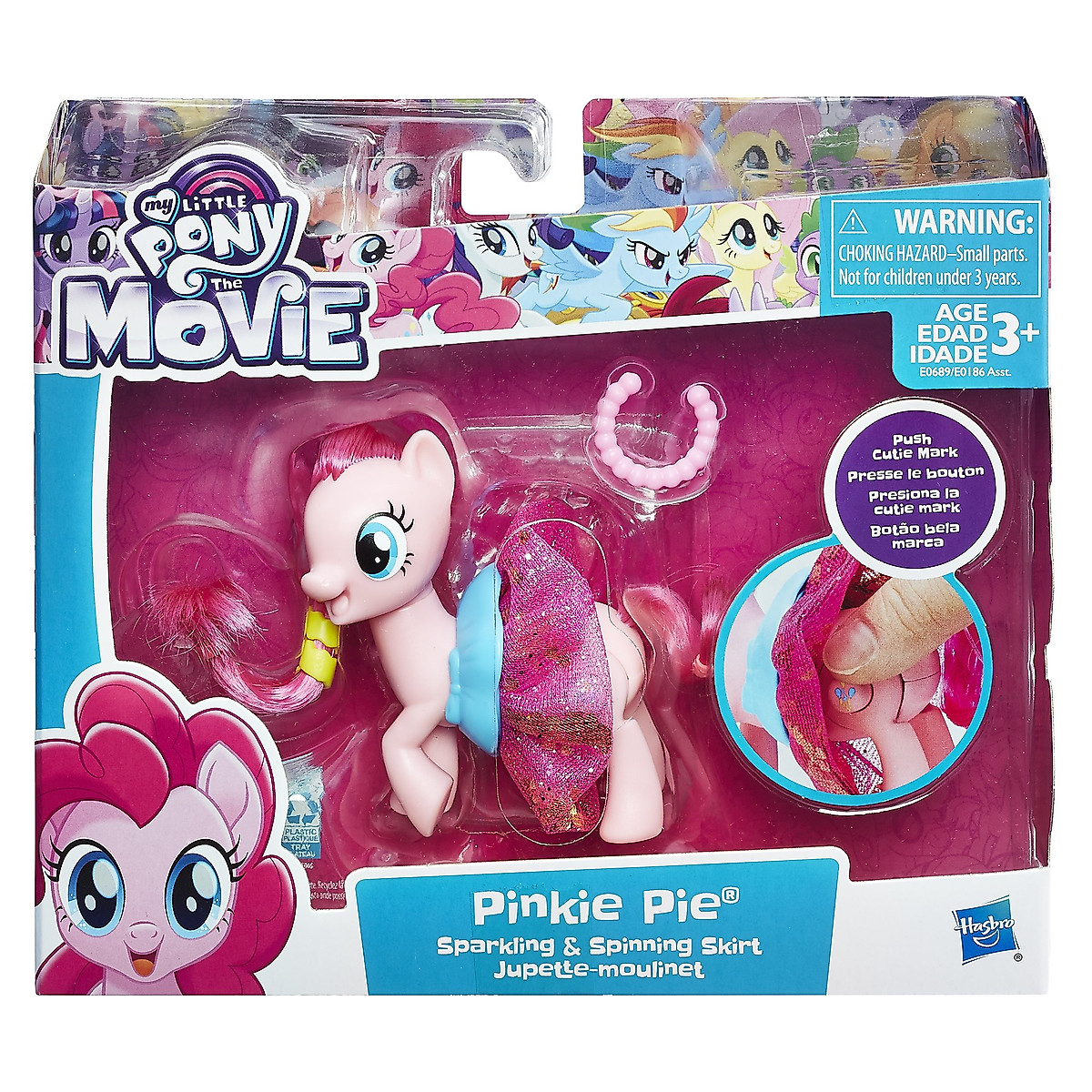 My Little Pony: The Movie Sparkling & Spinning Skirt Pinkie Pie
