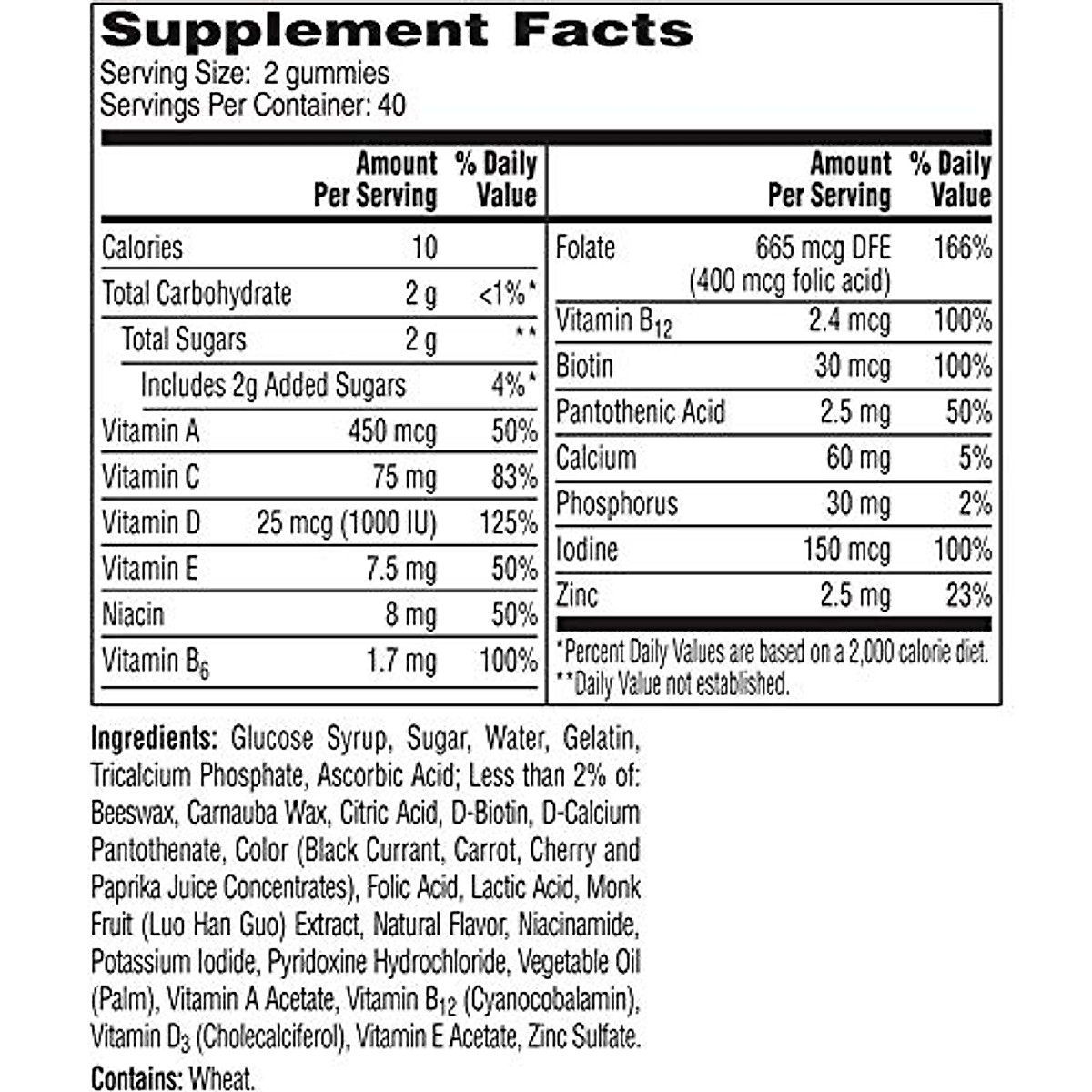 One A Day Women’s  Multivitamin Gummies, Supplement with Vitamin A, Vitamin C, Vitamin D, Vitamin E and Zinc for Immune Health Support*, Calcium & more, 80 count