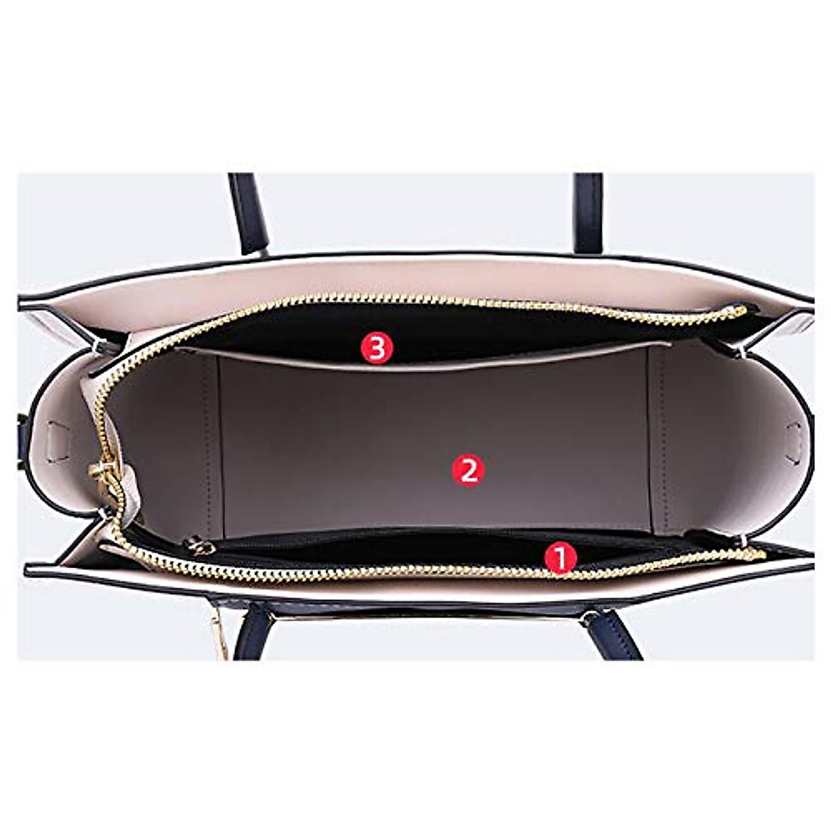 Ladies Fashion Ladies Wallets and Handbags Leather Tote Bags Shoulder Tote Bags