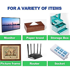 J.S JASONG Double Sided Wall Adhesive Hooks for Hanging,Waterproof and Transparent,Heavy-Duty Wally Rock Wall Hooks Without Punching and Nails, Suitable for Kitchen and Bathroom,12 Pairs (24psc)