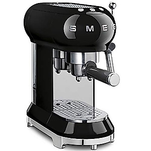 Smeg Espresso Machine, 1 liters, Black ECF01 BLUS