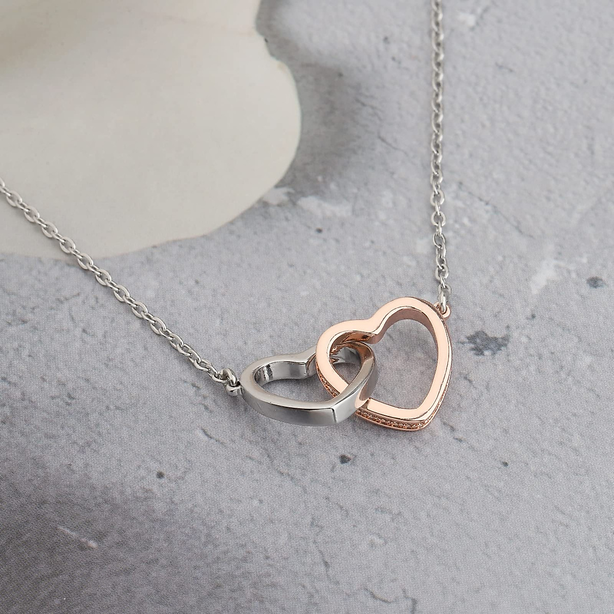 BLEOUK Sister Necklace Sister of The Bride Gifts from Bride Sister Wedding Gift from Brid Thank You Sister Jewelry (To my Beautiful Sister)