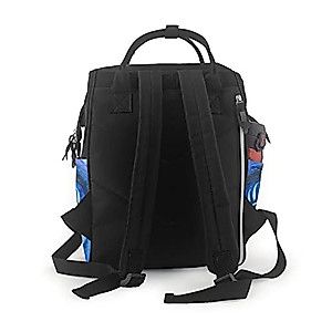 Large Diaper Bag Bear Clan Native American Mom Dad Tote Bag Diaper Backpack