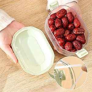 Multi Layered Seasoning Storage Box Food Storage Containers with Lids Airtight Containers Plastic for Organizing Pantry for Organizing Fruits, Vegetables, Lunches (White, Three layers)
