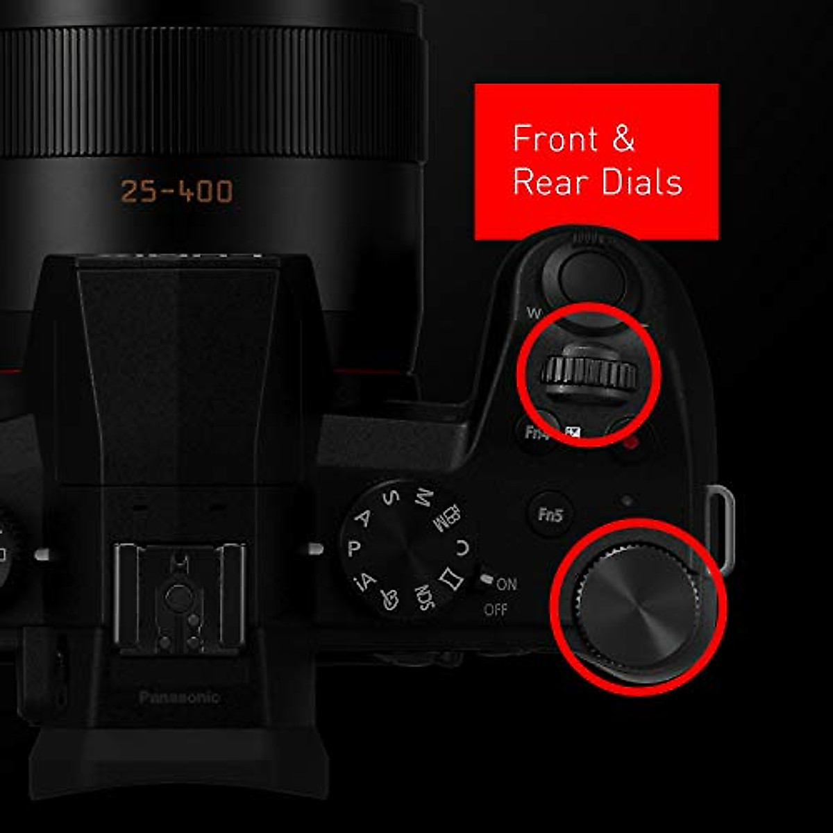 Panasonic LUMIX FZ1000 II 20.1MP Digital Camera, 16x 25-400mm LEICA DC Lens, 4K Video, Optical Image Stabilizer and 3.0-inch Display – Point and Shoot Camera - DC-FZ1000M2 (Black)