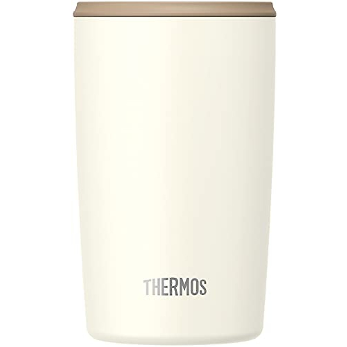 Thermos JDP-400 WH Vacuum Insulated Tumbler with Lid, 13.5 fl oz (400 ml), White
