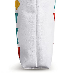 Ho Bag Tote Funny Canvas Overnight Bag Retro Lettering Tote Bag