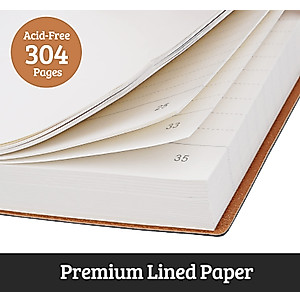 Thick Notebooks College Ruled - B5 Lined Journals with 100gsm Thick Paper, Softcover Thick Journal Notebook Giftable for Women for School, Office, Artist Writing/Noting, 304 Pages, 7.6'' X 10'' Green