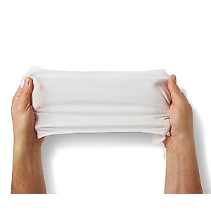 Medline FitRight Select Premium Personal Cleansing Wipes, 8 x 12, Fragrance-Free, White, 48/Pack