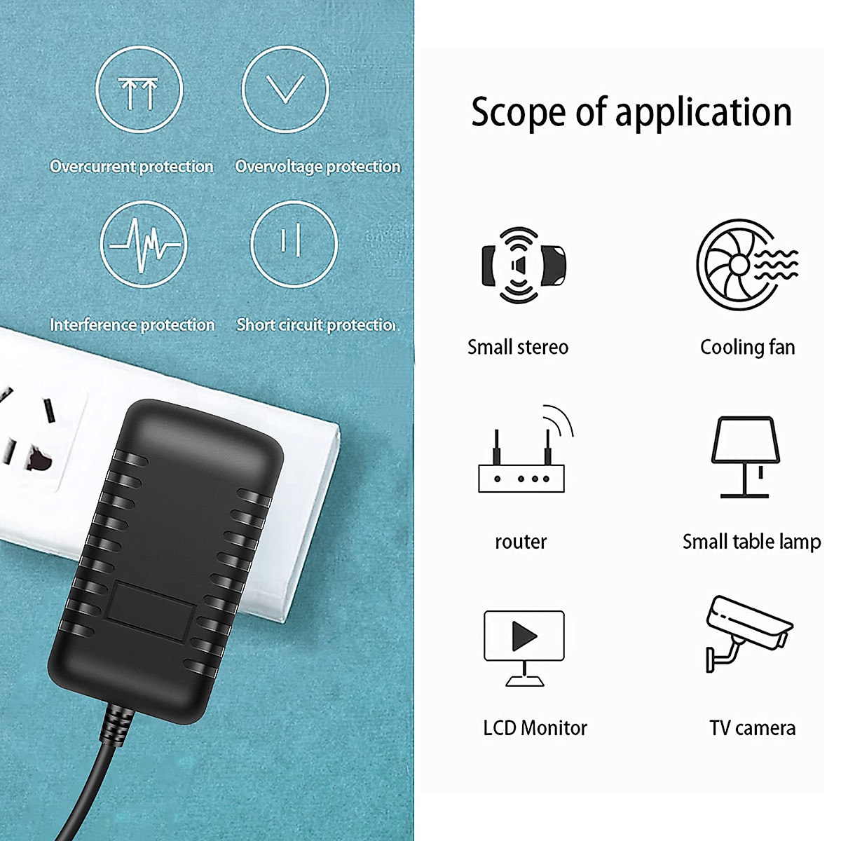SLLEA AC/DC Adapter for Neat NeatDesk ND-1000 NeatConnect NC-1000 Scanner SYS1308-2424-W2 Power Supply Cord Cable PS Wall Home Charger PSU