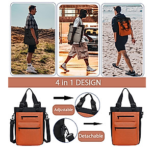 BASICPOWER Backpack Purse for Women Convertible Laptop Tote Work Bag Nurse Teacher Bag for Travel