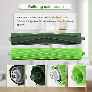 Replacement Parts for iRobot Roomba j7 j7+/Plus i7 i7+ i3 i3+ i4 i4+ i6 i6+ i8 i8+ E5 E6 E7 Vacuum Cleaner (27 Pack)