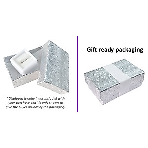 Jewelry Avalanche 22G Solid 14Kt Gold Nose Bone Stud with Prong Set real Emerald Gemstone, 14kt Yellow Gold or 14kt White Gold - May Birthstone Nose Ring-NBWG_ED-2MM