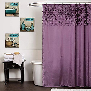 iHAPPYWALL 3 Pieces Bathroom Canvas Wall Art Teal Style Bathtub Bath Set Towel Relax Soothe Unwind Bathroom Still Life Picture Poster Print On Canvas Stretched and Framed Ready To Hang