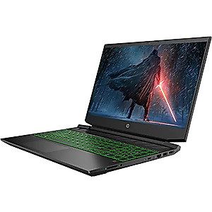 HP 2022 Pavilion Gaming 15.6" FHD IPS Laptop, AMD Ryzen 5-5600H (Beats i7-9750H), 16GB RAM, 1TB HDD+256GB SSD, Backlit Keyboard, GeForce GTX 1650, Win 11, Acid Green, 32GB SnowBell USB Card