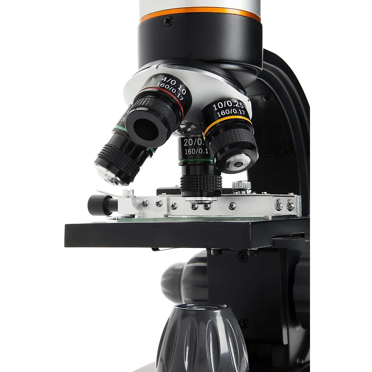 Celestron – TetraView LCD Digital Microscope – Biological Microscope with a Built-In 5MP Digital Camera – Adjustable Mechanical Stage –Carrying Case and 2GB Micro SD Card