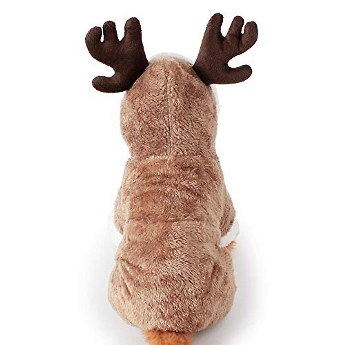 SYLALE Santa Elk Dog Costume Christmas Pet Hoodie Coat Clothes Dog Pet Clothing Winter Autumn Fit for Puppy Dog Teddy Chihuahua Yorkshire Poodle Maltese Puppy Pug