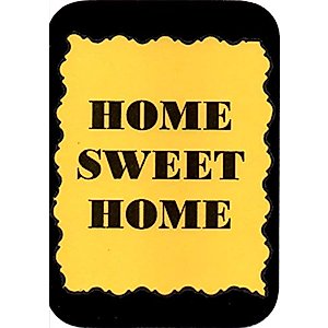 Set of 3 3313 Humorous 3" x 4" Refrigerator Magnets Kitchen Decor Gift Home Sweet Home Saying Individually Created Artfully Crafted Gifts Family Friends House Warming Office Diet