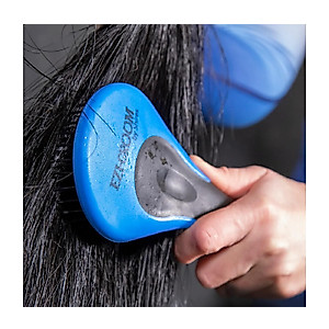 EZI-GROOM GRIP MANE & TAIL BRUSH (B.Blue)
