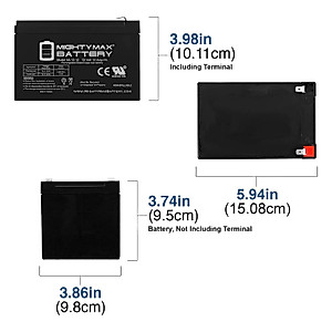 12V 12AH Replacement Battery for Energy Power EP-SLA12-12T2