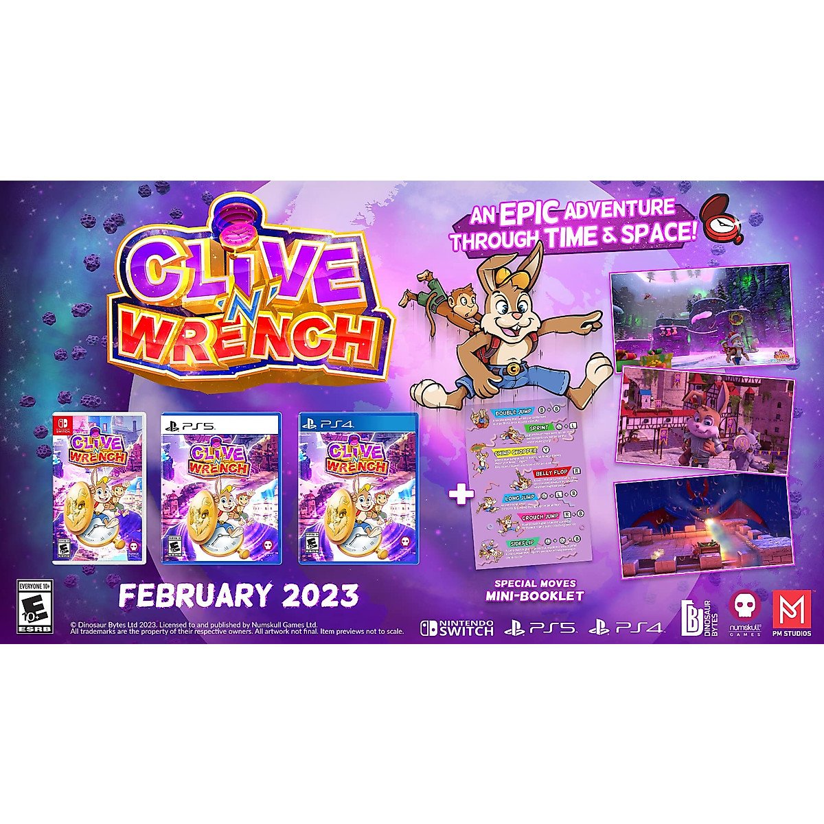 Clive 'N' Wrench Standard Edition for PlayStation 5