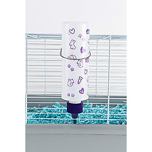 Lixit Weather Resistant Cage Water Bottles for Rabbits, Ferrets, Guinea Pigs Hamsters and Other Small Animals. (8-Ounce)