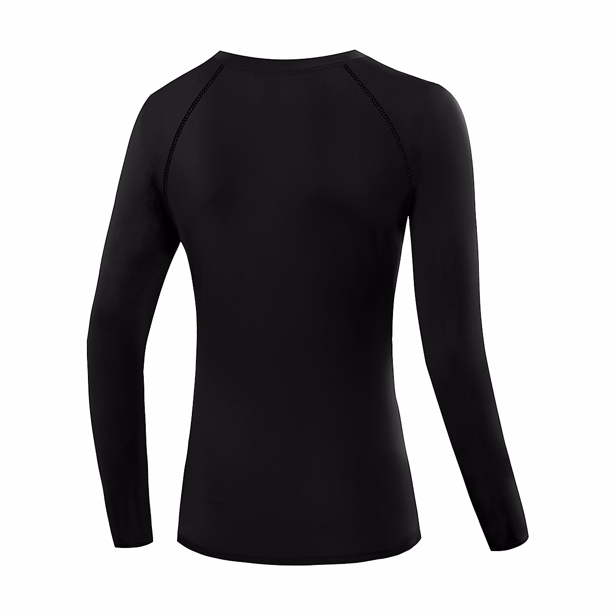 NELEUS Women's 3 Pack Compression Workout Shirt,8021,Black,M,Tag L