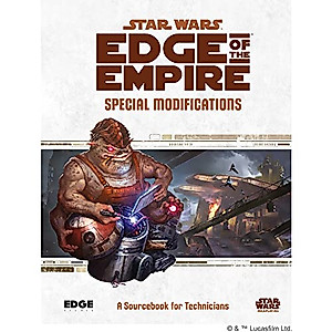 EDGE Studio Star Wars Edge of The Empire Special Modifications SOURCEBOOK | Roleplaying Game | Strategy Game for Adults and Kids | Ages 10+ | 3-5 Players | Avg. Playtime 1 Hour | Made