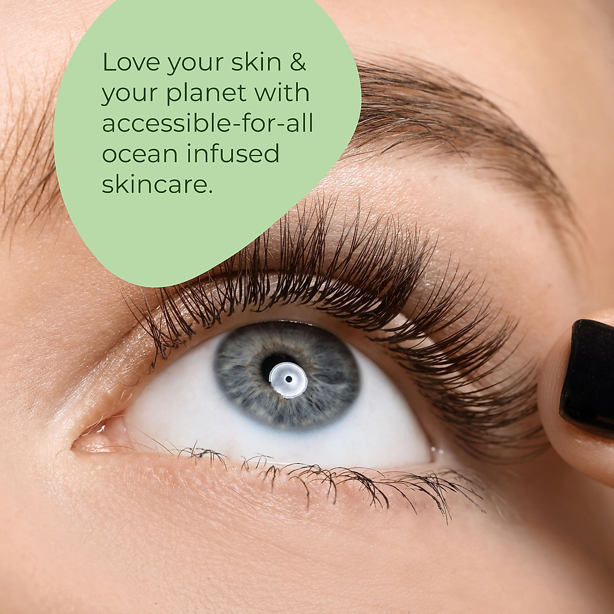 Sea El Castor Lash & Brow Serum Organic Castor Oil Rosemary Oil & Black Seed Oil Hair Conditioner - Eyelashes & Eyebrow Thickening & Growth Essentials for Women & Men - 1 fl oz Bottle