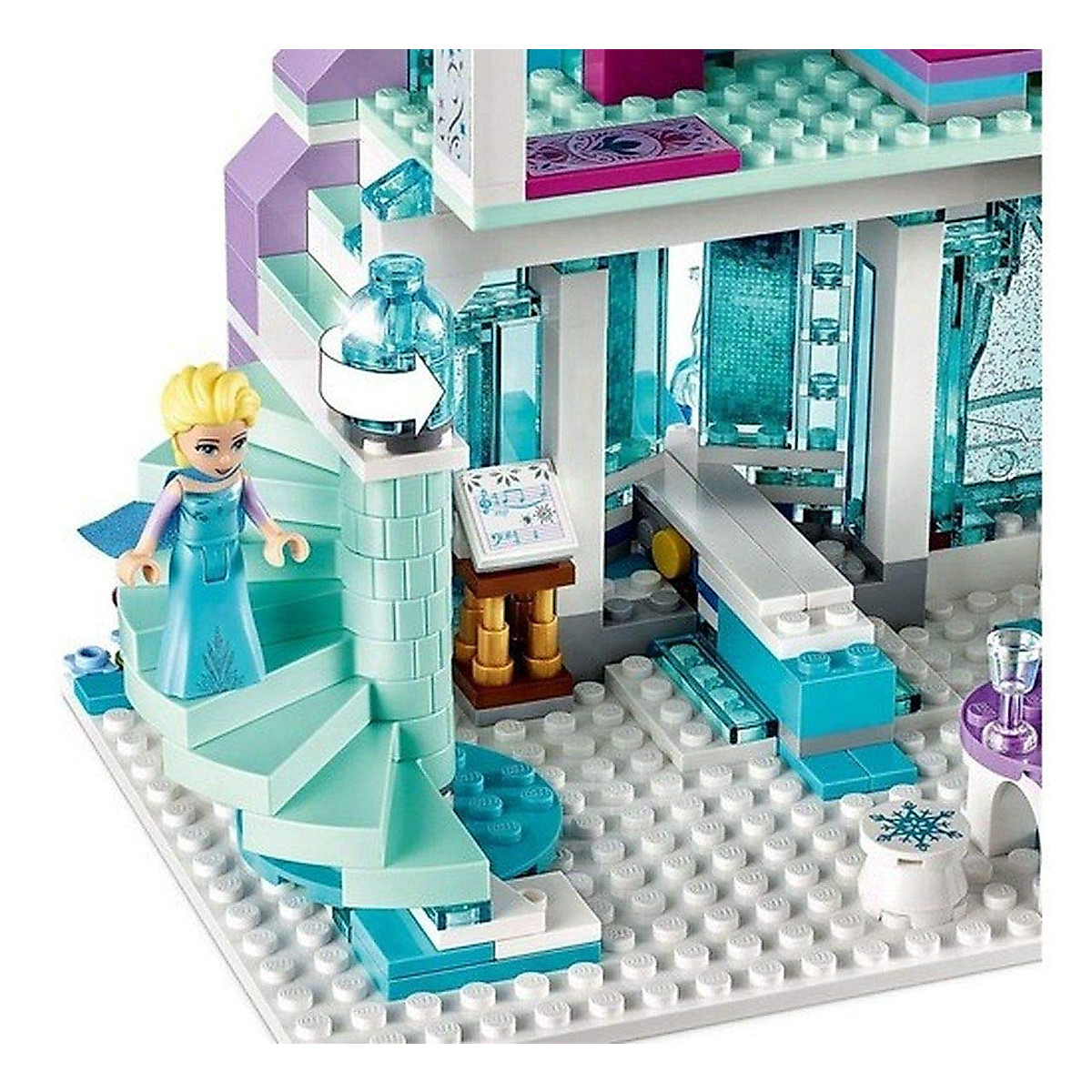 LEGO Disney Frozen Elsa's Magical Ice Palace 43172 Toy Castle Building Kit with Mini Dolls, Castle Playset with Popular Frozen Characters Including Elsa, Olaf, Anna and More (701 Pieces)