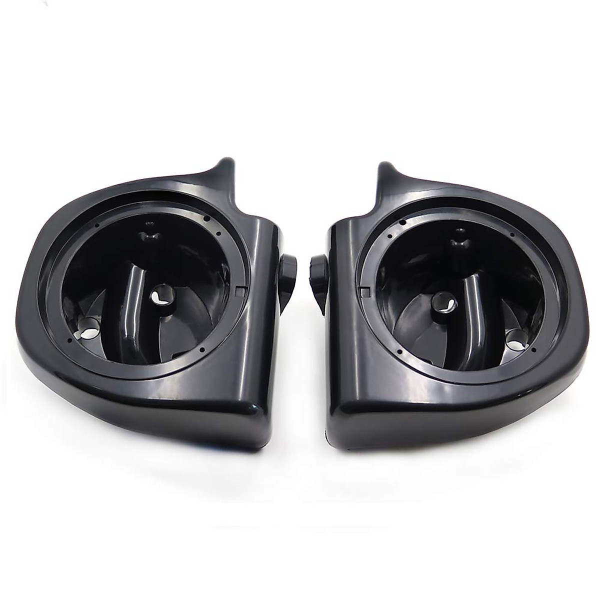 HTTMT HL1584-052F-R/L- Speaker Pod Box 6.5 Inches Compatible with 1993-2013 Harley Touring Lower Vented Fairings