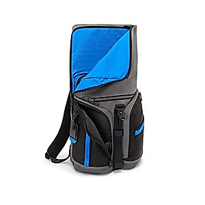 TUMI Alpha Bravo Logistics Flap Lid Backpack - Grey/Blue
