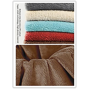 HUAOSCN Oversized Bean Bag Chair Cover ,Living Room Furniture Soft Washable Micro-Fiber Adult Beanbag Outside Cover, Lazy Sofa Bed PV Velvet (Cover only) (Dark Grey,132x76cm)