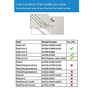 Kids Case for iPad Mini 5/4/3/2/1 Shockproof Silicone Protective Cover Handle Stand Case Fit Apple New iPad Mini 5th Generation 7.9" 2019 [CHINFAI Cartoon Robot Series] (Blue)