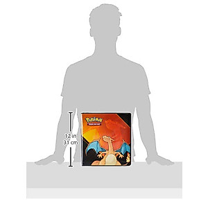 Charizard 2" Album with 100 Ultra Pro Platinum 9-Pocket Sheets