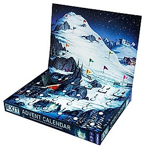 EXIT: Advent Calendar - The Mystery of The Ice Cave | EXIT: The Game - A Kosmos Game | Family-Friendly, Card-Based at-Home Escape Room Experience in a Calendar| 24 Riddles Over 24 Days | Ages 10+