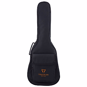 Traveler Guitar, 4-String Acoustic-Electric Bass Guitar, Right, Spruce (Redlands Concert