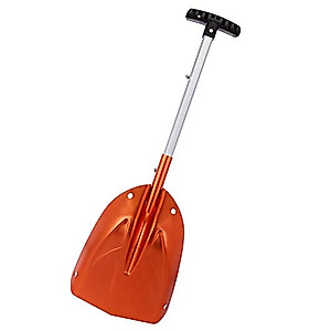 Abaodam Aluminum Snow Shovel Anti- Rust Explosion Proof Ice Scraper Snow Remover for Road Garden
