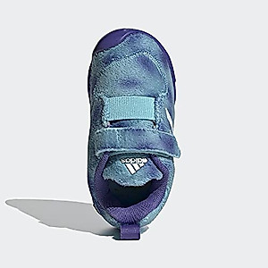 adidas Kids Activeplay Monsters Track and Field Shoe, Sonic Aqua/White/Light Aqua, 6 US Unisex Toddler